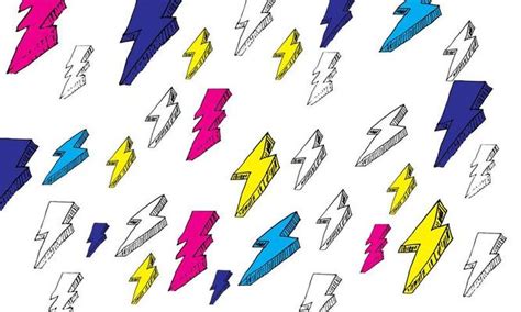 Abstract Thunder Vector Art Icons And Graphics For Free Download