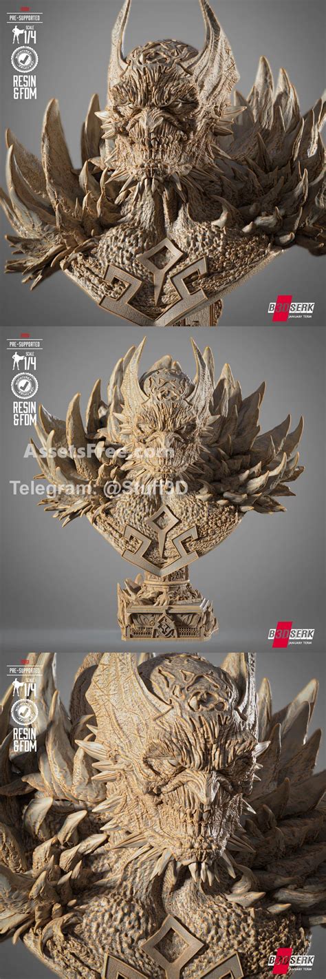 The Devastator Portrait Bust Free High Quality Models