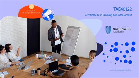 Course Tae40122 Certificate Iv In Training And Assessment V2