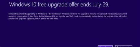 The Final Windows Free Upgrade Nag Will Be Full Screen Ars Technica