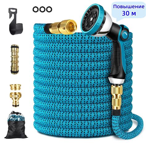 Шланг для полива растягивающийся 3 4 1 2 Junvena 30m садовый поливочный купить на Ozon по