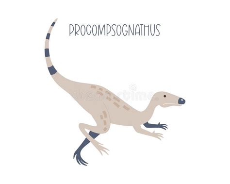 Dinosaur Procompsognathus Stock Illustrations 7 Dinosaur
