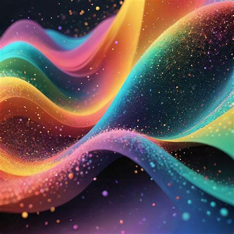 premium photo cloud dust 3d abstract background ai generated art