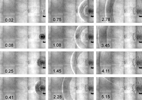 Selected Frames From A High Speed Video Record Of The Explosion Of A Download Scientific