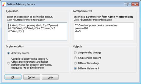 user manual non linear transfer function