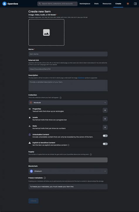 Create An NFT Collection On OpenSea Part Three Dane Wesolko