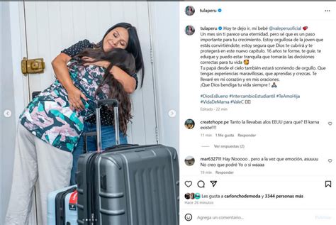 Tula Rodríguez Se Conmueve Al Anunciar La Partida De Su Hija Del Perú
