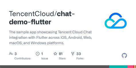 Github Tencentcloudchat Demo Flutter The Sample App Showcasing