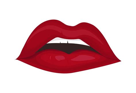 Premium Vector Girls Open Mouth Facial Expression Vector Illustration