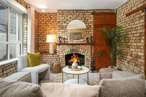 A Yellow Brick Interior In A Cottage Secreted Off Harolds Cross Road