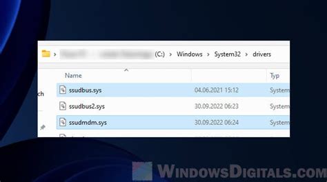 ssudbus sys driver memory integrity issue in windows 11