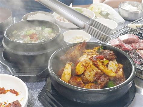 안동갈비 맛집 안동역 앞 안동갈비골목 뉴서울갈비 Feat 매운갈비찜과 된장찌개가 기본찬 네이버 블로그
