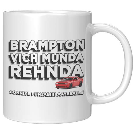 Brampton Vich Munda Rehnda Cha Da Cup