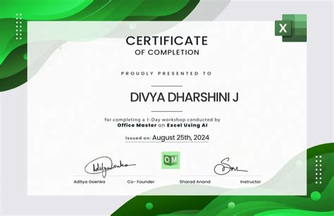 Divya Dharshini J On Linkedin Excelai Learningandgrowth