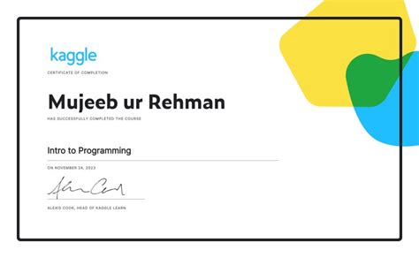 Mujeeb Ur Rehman On Linkedin Programming Kaggle 2023achievement