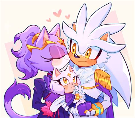 Blaze And Silver Kissing