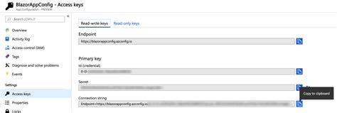 Configuring A Server Side Blazor App With Azure App Configuration Net Blog