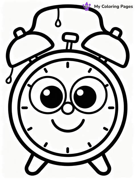 27 Clock Coloring Pages Free Pdf Printables