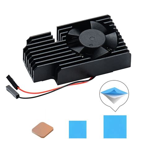 Купити Активна система охолодження Raspberry Pi 3 Model B Extreme Cooling Fan Kit з безкоштовною