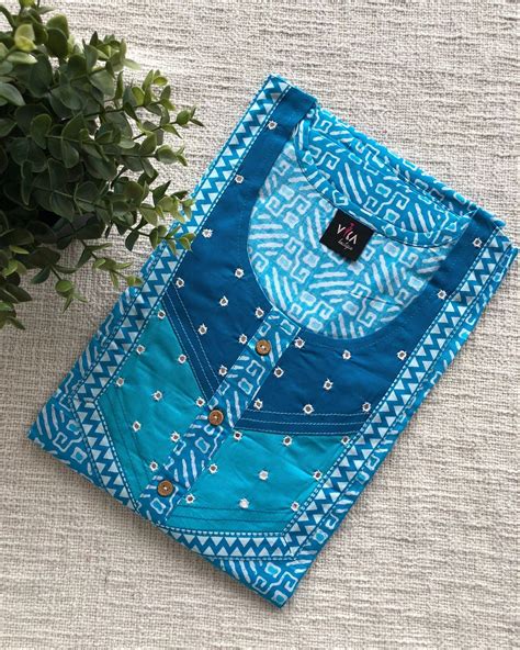 V I K A On Instagram Unwind In Style With Our Mirror Work Printed