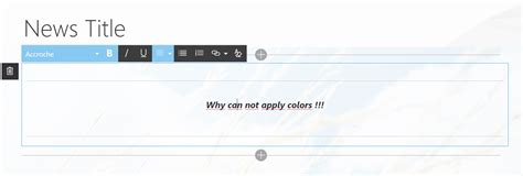 feature news on team site missing rich text microsoft community hub