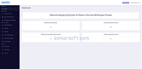 Download Sistem Informasi Bimbingan Proyek Web Codeigniter