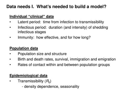 Ppt Introduction To Infectious Disease Modelling Powerpoint