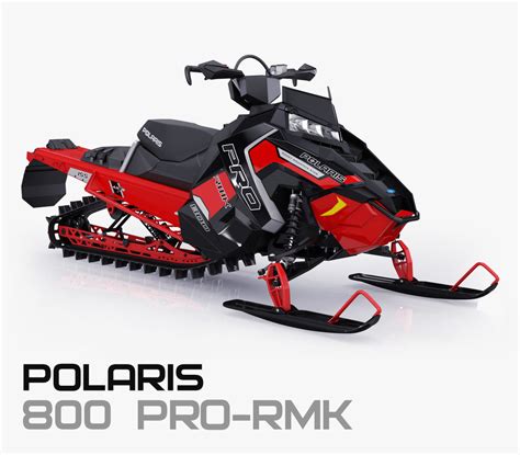 Polaris 800 Pro Rmk 3d Model Turbosquid 1213899