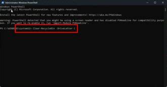 How To Empty The Recycle Bin For All Users In Windows
