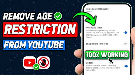 How To Remove Age Restriction On Youtube Youtube Age Restricted Settings 2025 New Method