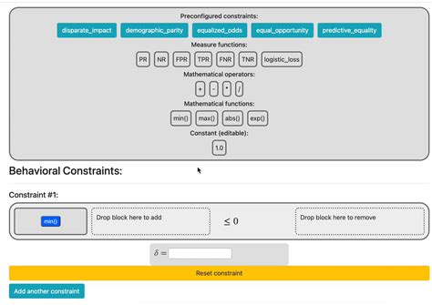 Seldonian Interface GUI Documentation Seldonian Interface GUI Pre