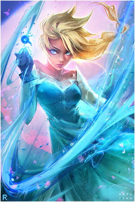 Elsa Youtube By Rossdraws On Deviantart