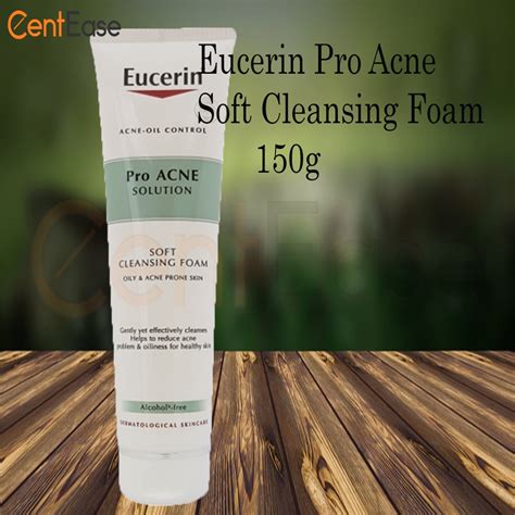 Eucerin Pro Acne Solution Soft Cleansing Foam 150g Exp Jun 2025