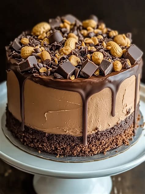 Ultimate Chocolate Peanut Butter Cake Irresistible Delight
