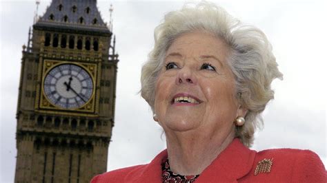 Baroness Boothroyd First Female Speaker Of The House Of Commons Has Died Aged 93 Politics