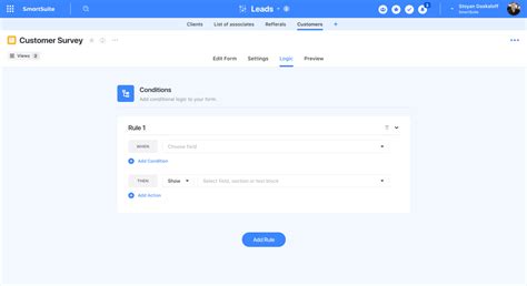 Use Of Logic To Determine When To Display Fields Voters Smartsuite