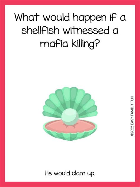 Clam Jokes That Are Esp SHELL Y Funny