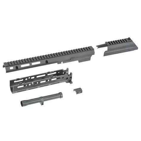Cnc Aluminum Handguard Rail Set For Ak Series [5ku] Taiwangun Us And Eu