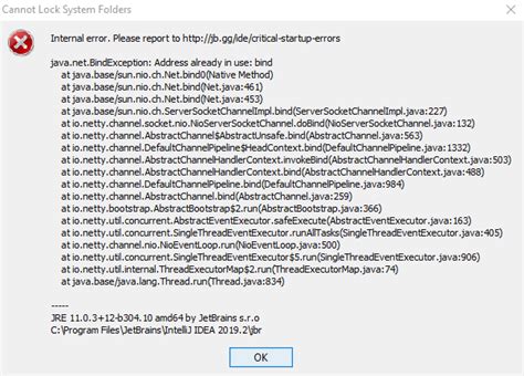 Problems With IntelliJ Starting Up IDEs Support IntelliJ Platform JetBrains