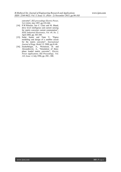 Simulation Of 3 Phase To 3 Phase Power Conversion Using Matrix Converter With Maximum And