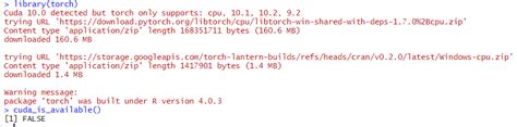 Torch Not Recognizing Cuda Is Installed Machine Learning And Modeling