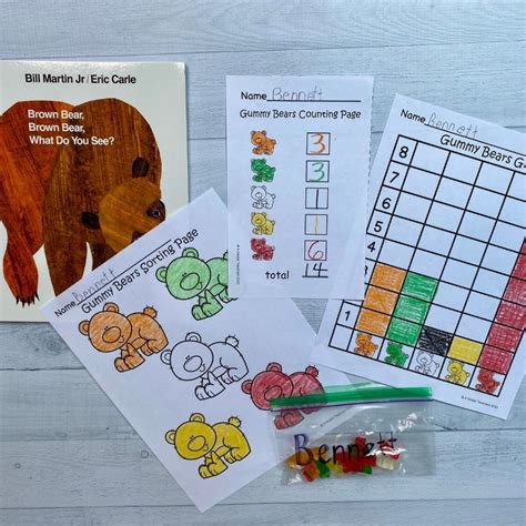 Absolutely Adorable Activities For Brown Bear Brown Bear 4 Kinder