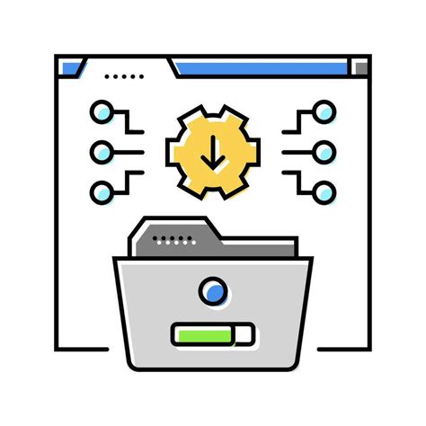 System Integration Analyst Color Icon Vector Illustration 35453503 Vector Art At Vecteezy
