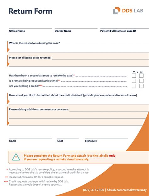Dental Lab Slip Templates Rx Forms Dds Lab