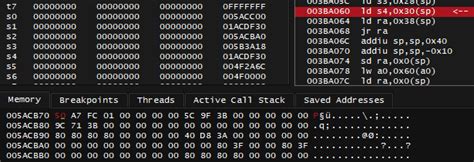 tracking down pointers for playstation games using debuggers and ghidra