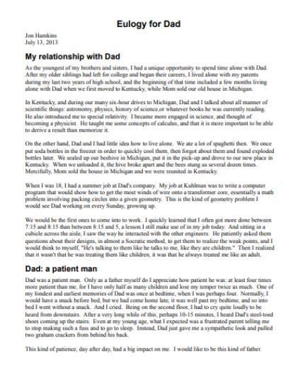 25 Eulogy Examples Ideas Eulogy Examples Eulogy Writing A Eulogy