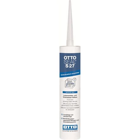 Fødevare/drikkevandssilikone Ottoseal S27 - Lim & Fugeprodukter