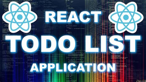 Build A Simple Todo List App React Beginner Project Youtube