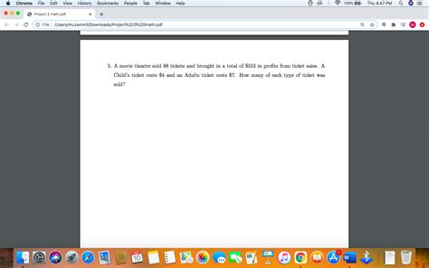 Solved Chrome File Edit View History Bookmarks People Tab Chegg Com