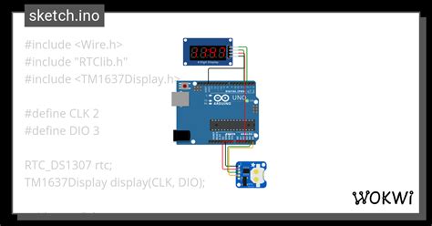 Clock Wokwi Esp32 Stm32 Arduino Simulator